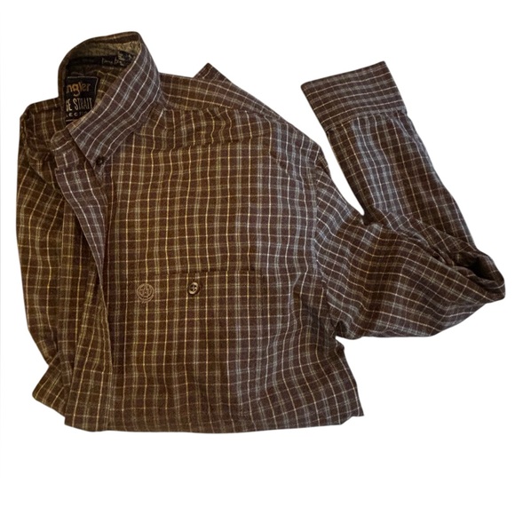 Wrangler | Shirts | Wrangler George Strait Collection Mens Flannel ...